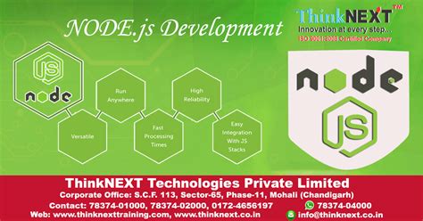 Nodejs Training Course In Chandigarh Mohali Thinknext