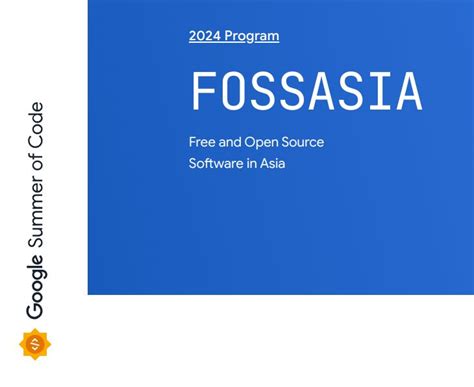 fossasia on linkedin join us at gsoc with fossasia and apply by 2