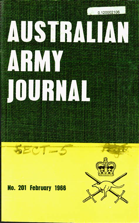 Number 201 February Australian Army Research Centre Aarc