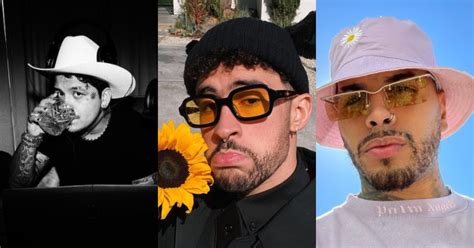 Christian Nodal Bad Bunny Y Rauw Alejandro Los Más Escuchados De