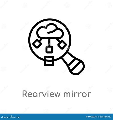 mirror data icon data duplication symbol redundant data illustration