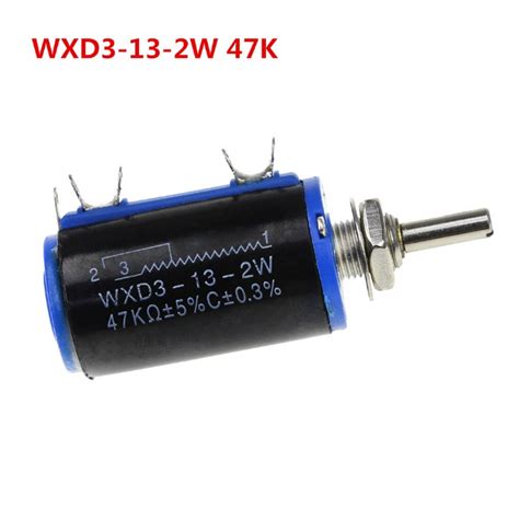 Jual Bochen 47k Wirewound Potensiometer Multiturn Variabl Resistor