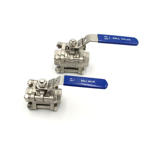 3PC Ball Valve With ISO Pad Fulled Welded Three Piece Ball Valve 3PC