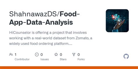 github shahnawazds food app data analysis hicounselor is offering a