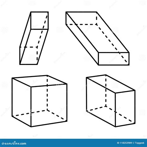 Cuboid 3d Shapes Printable