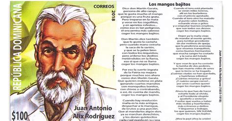 Sellos Dominicanos Personaje Dominicano Juan Antonio Alix Rodríguez