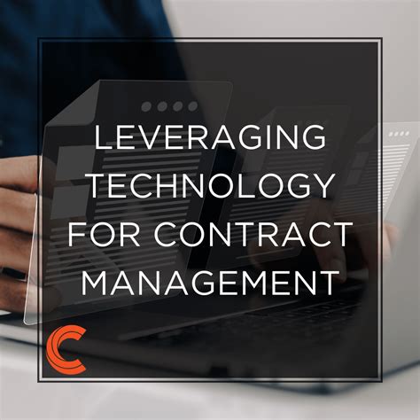 Leveraging Technology For Contract Management Carbon Law Group
