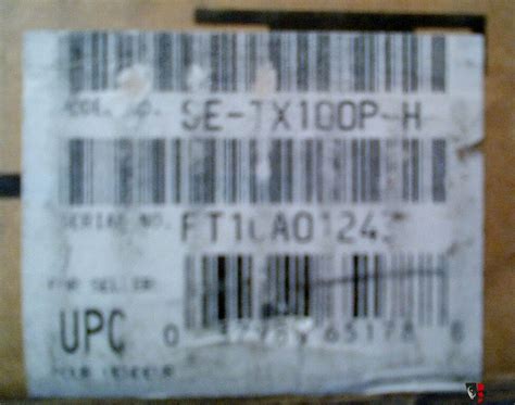 A True Collectors Item Barely Used Technics SE TX Amplifier Photo Canuck Audio Mart