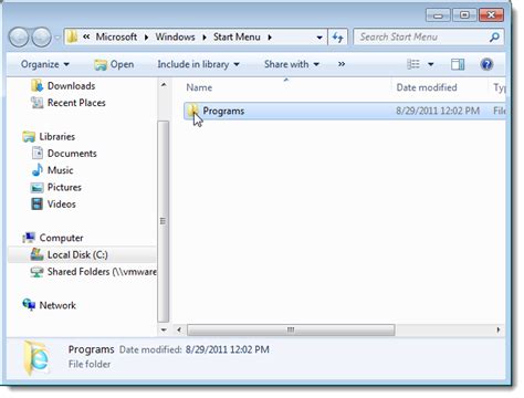 How To Reorganize The All Programs Section On The Windows 7 Start Menu