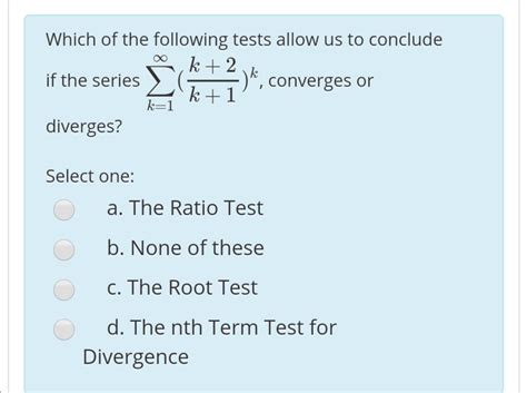answered which of the following tests allow us… bartleby