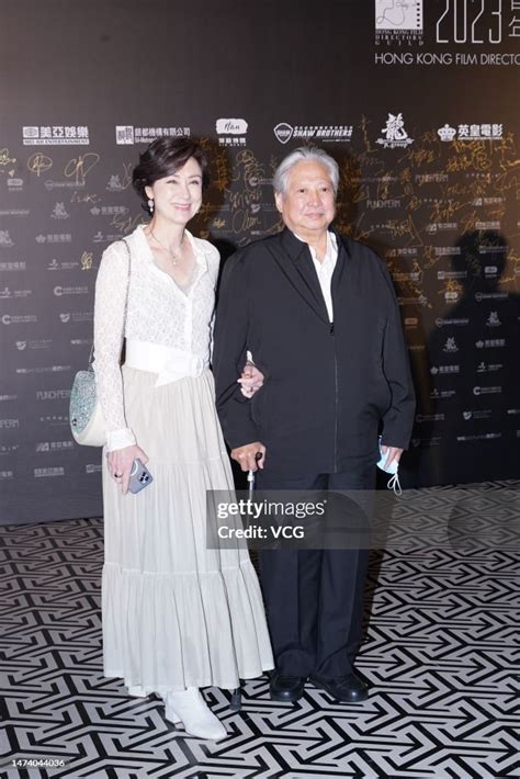 Actor Director Sammo Hung Kam Bo And His Wife Attend 2023 Hong Kong