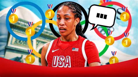 Aja Wilson Team Usa Stars Get 100 Honest On Olympic Gold Medal Game