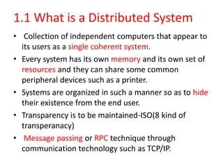 Fault Tolerance In Distributed Systems PPTX