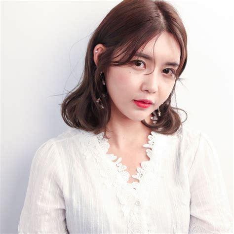 긴단발 헤어스타일 다듬고 애쉬브라운 염색 했어요 네이버 블로그