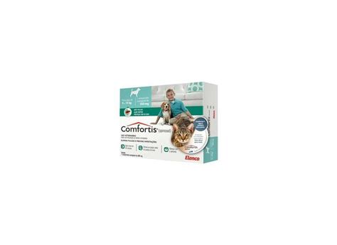 Combo Comfortis 560mg Antipulgas Cães e Gatos Elanco 3 comp o