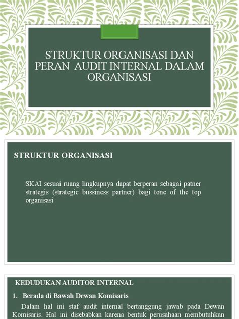 5 Struktur Organisasi Audit Internal Pdf