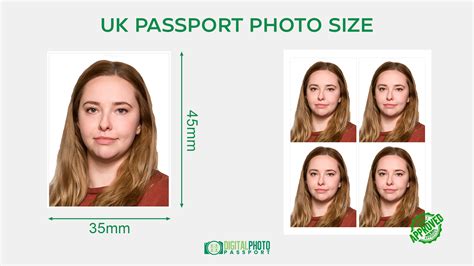 Uk Passport Photo Size Guide Passport Photo Digital