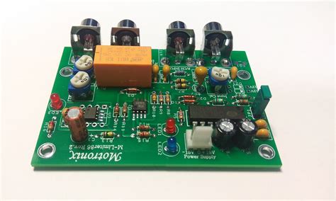 M Limiter86 Stereo Levellimiter No Compression Over Power Limiter Motronix