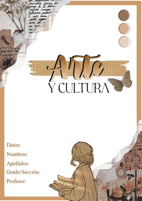 Carátulas Para Arte Y Cultura