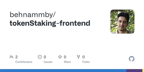 Github Behnammby Tokenstaking Frontend