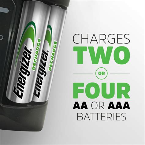 Energizer Recharge Pro Nimh Rechargeable Aa And Aaa Batteries Charger Wilko