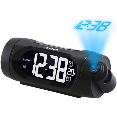 Blaupunkt CRP9BK rádiós óra FM rádió Dual Alarm Hőmérő USB Fekete