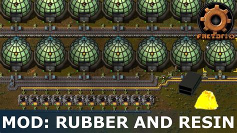 Factorio Mod Spotlight Rubber And Resin Youtube