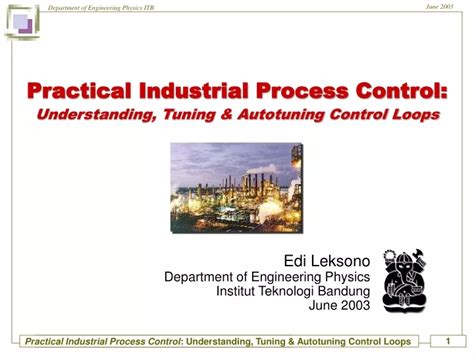 Ppt Practical Industrial Process Control Understanding Tuning