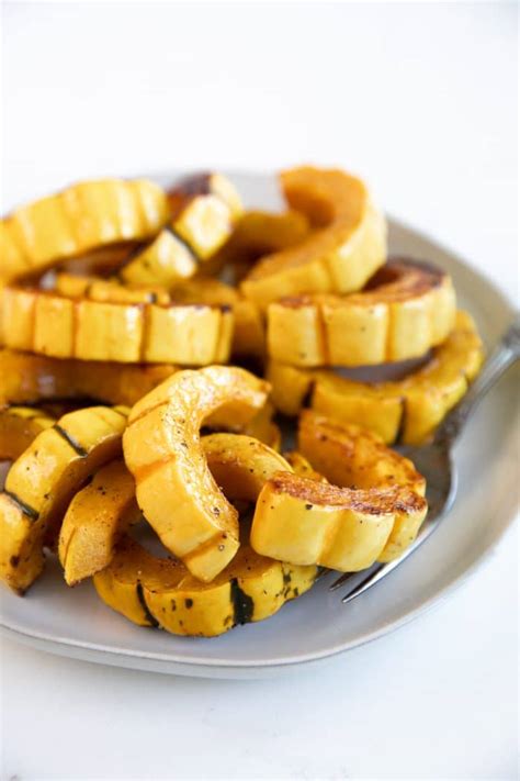 How To Cook Delicata Squash The Forked Spoon