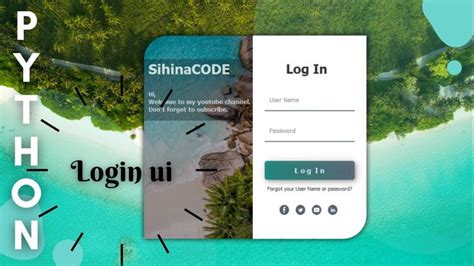 Pyqt5 Tutorial Login Form Gui 03