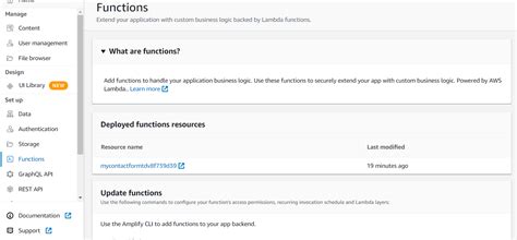 Build A Contact Form With Aws Amplify That Emails Using Aws Lambda And