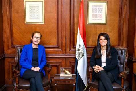 وزارة التعاون الدولي درانيا المشاط وزيرة التعاون الدولي تلتقي