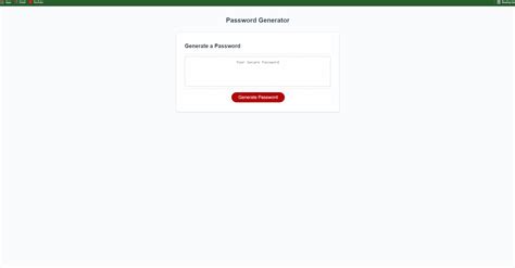Github Samuellutz Javascript Password Generator