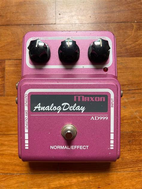 Maxon Ad999 Analog Delay Hobbies And Toys Music And Media Music
