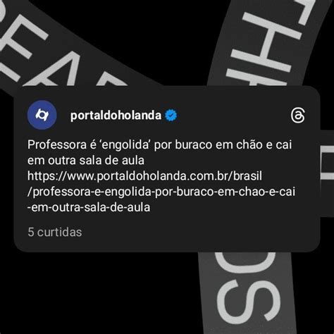 Douglas Locutor On Instagram Professora Engolida Por Buraco Em