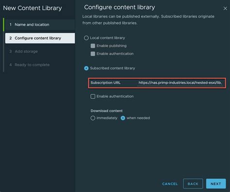 How To Setup Custom Vsphere Content Library On A Synology Rvmware