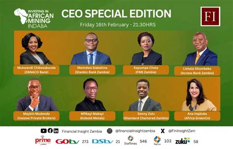 Gettoknow Ceo Miningindaba Thefizshow Financial Insight Zambia