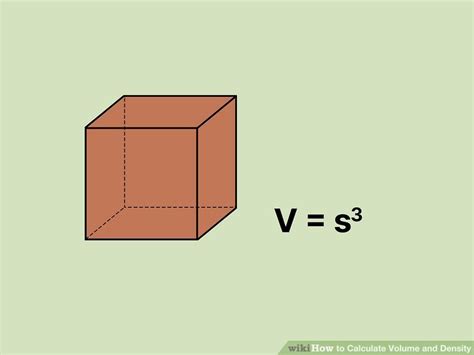 How To Calculate Volume And Density Steps With Pictures