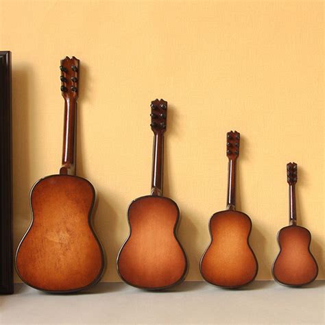 Mini Classical Guitar Wooden Miniature Guitar Mode Grandado