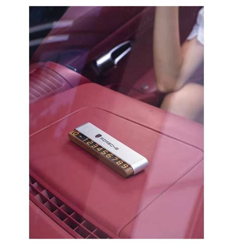 포르쉐 휴대폰번호 주차번호 자동차 인테리어 차량번호판 티몬