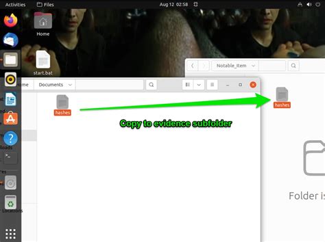 Gather Evidence Using The Evidence Disk — Forensicvm 10 Documentation