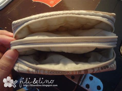 Tutorial Double Zippers Pouch Artofit