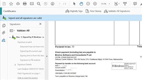 Add Digital Signature To SAP BSC Global