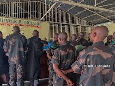 Rdc 25 Militaires Condamnés à Mort Pour Fuite Devant Lennemi Koaci