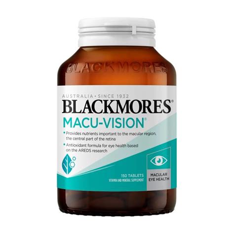 Buy Blackmores Macu Vision 150 Tablets Online At Chemist Warehouse®
