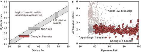 Chemical Composition Of The Bulk Rock Olivine And Pyroxene From The