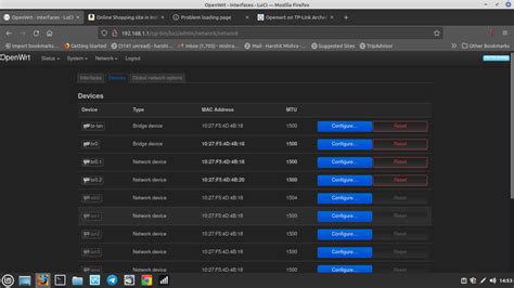 openwrt on tp link archer c6u ver 1 no switch option in network menu unable to lan port