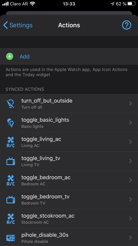 Actions Not Syncing Home Assistant Companion For Apple Home