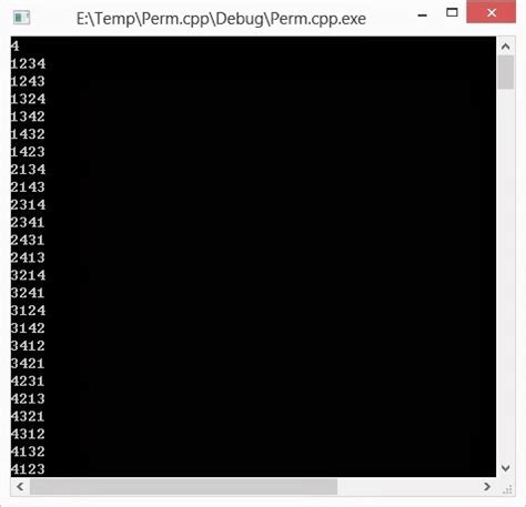 What Is Recursive Permutation In C Algorithm And Source Code