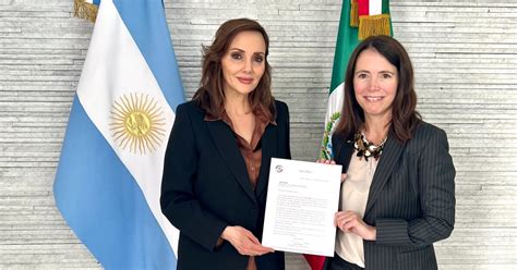 Lilly Téllez Invitó A Javier Milei Presidente De Argentina Al Senado